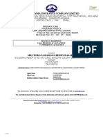 Annexure 1 - Declaration Letter Format: Yes Bank Limited | PDF | Banks ...