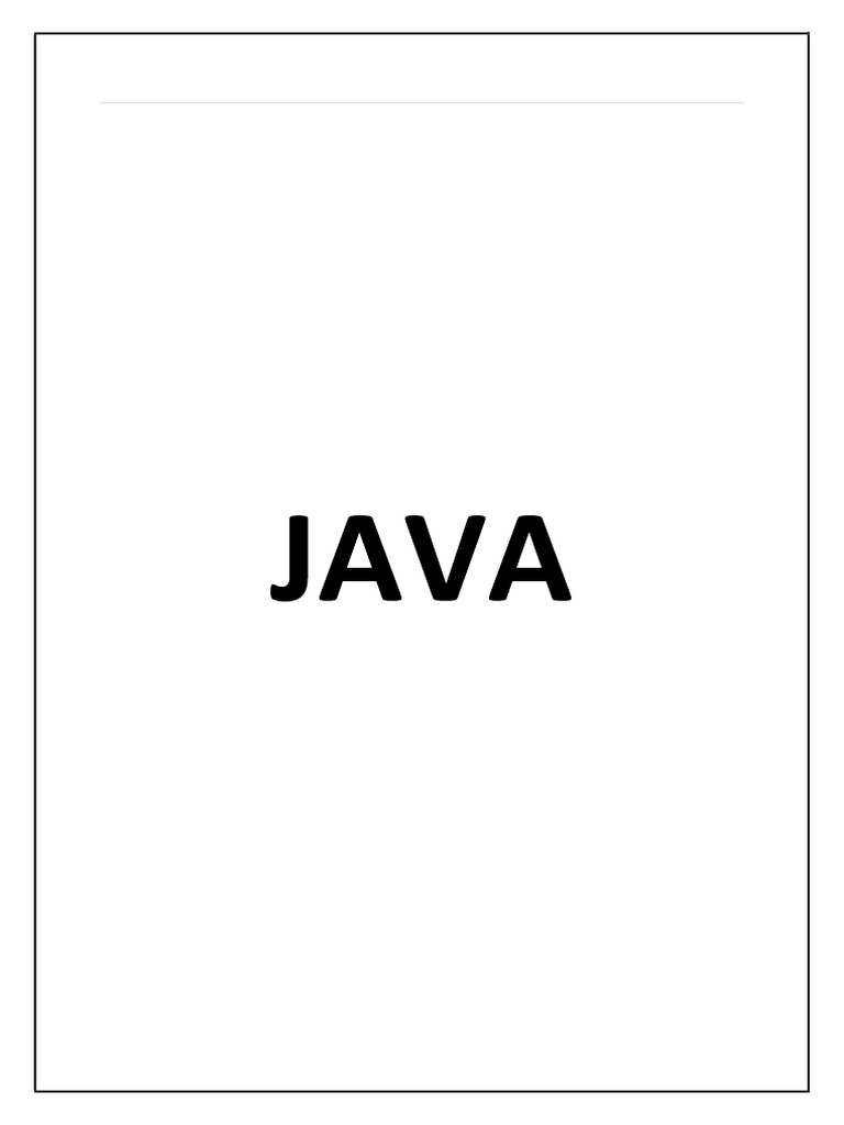 Core Java | PDF | Method (Computer Programming) | Programming