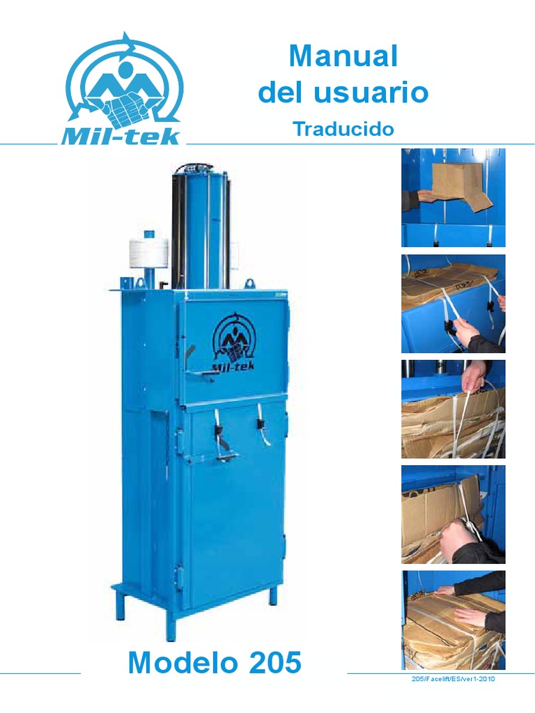 205 MANUAL MIL-TEK Mod 306 | PDF | Neumático | Materiales