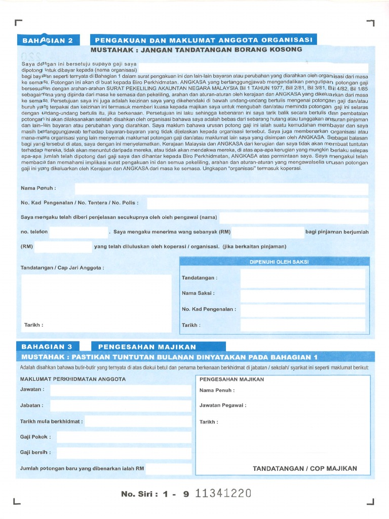 Borang Bpa 179 - 2 | PDF