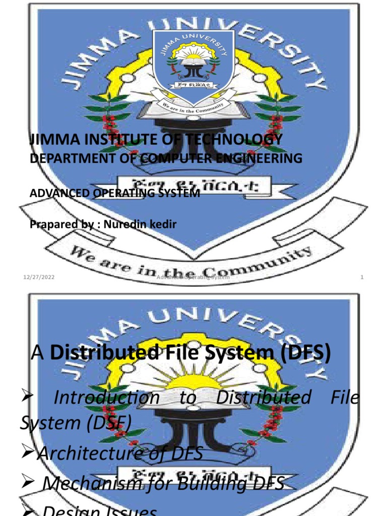 Distributed File System | PDF | Operating System | File System