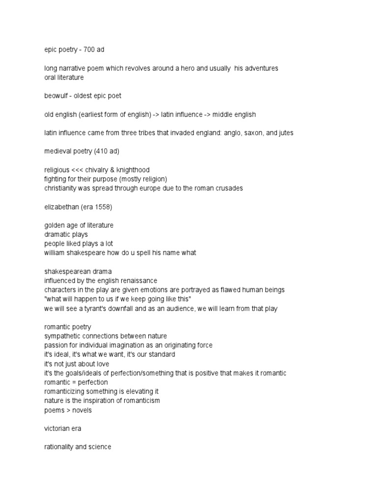 Epic Poetry and Literary Evolution | PDF | History | Classics