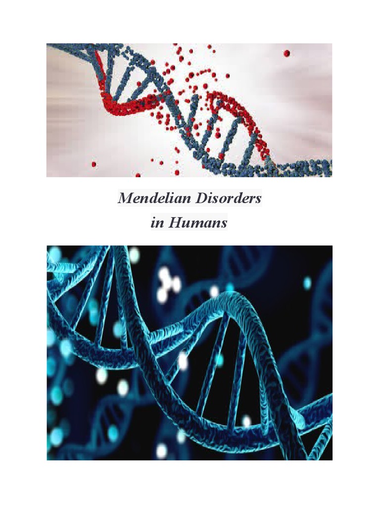 Mendelian Disorders in Humans | PDF | Genetic Disorder | Dominance ...