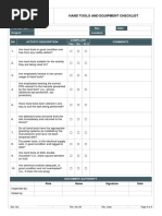 Hot Work Checklist | PDF