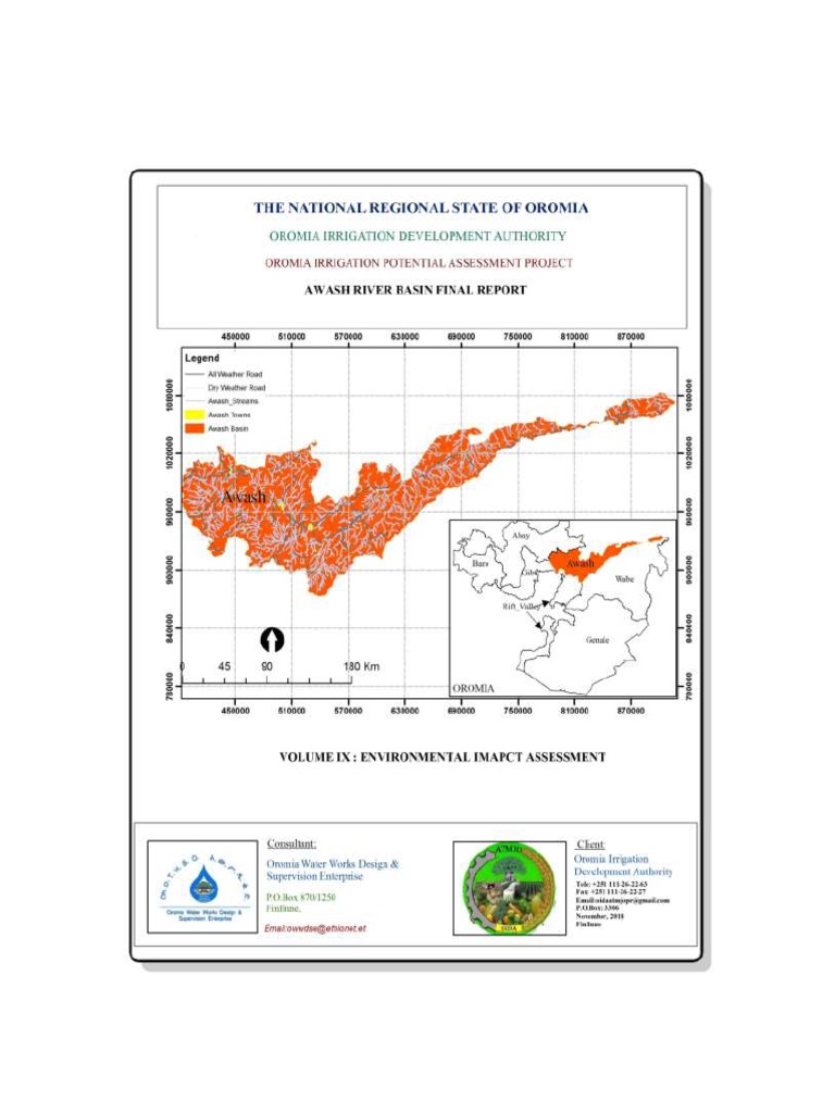 Awash Basin EIA Final Report | Download Free PDF | Environmental Impact Assessment | Soil