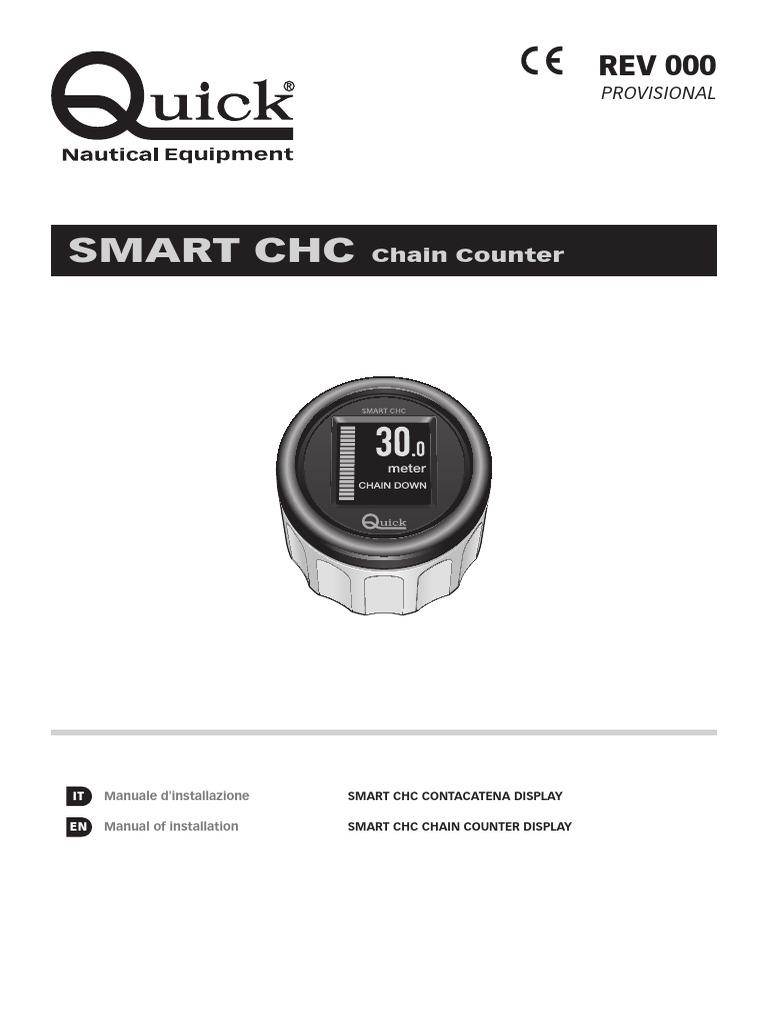 Istruzioni Quick Smart CHC | PDF