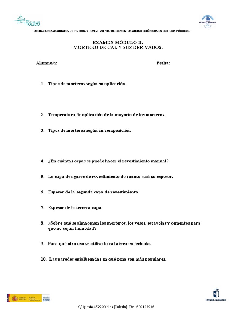 Examen Módulo 2 | PDF