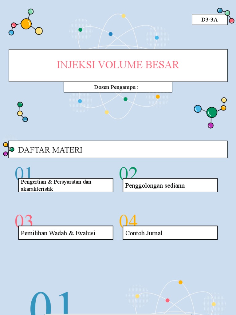 Kelompok 3 - Injeksi Volume Besar | PDF | Kesehatan Holistik