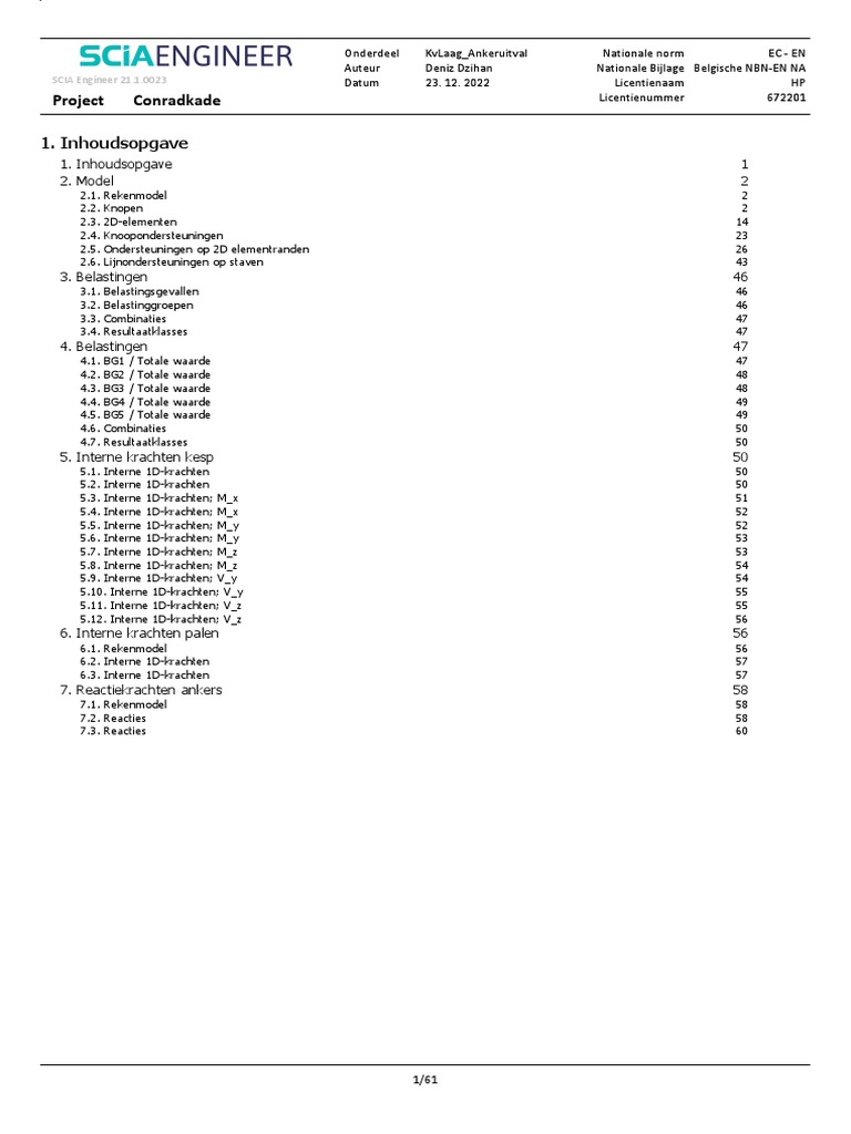 Ankeruitval KV Laag | PDF