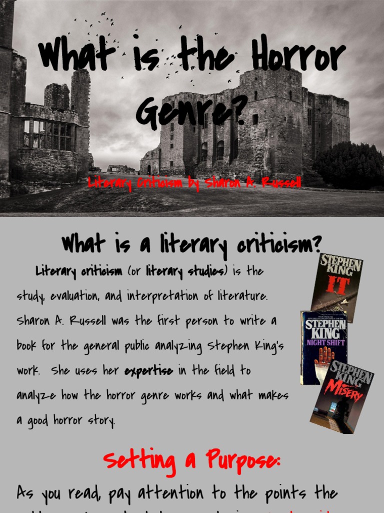 What Is The Horror Genre | PDF