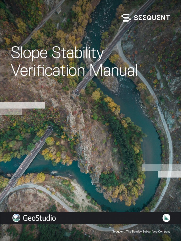 Slope Stability Verification Manual | PDF | Civil Engineering | Applied ...