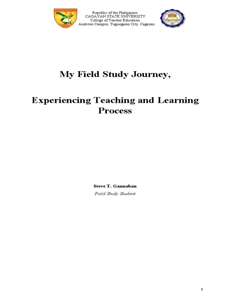 A Portfolio in Field Study 2 | PDF | Educational Assessment | Teaching ...