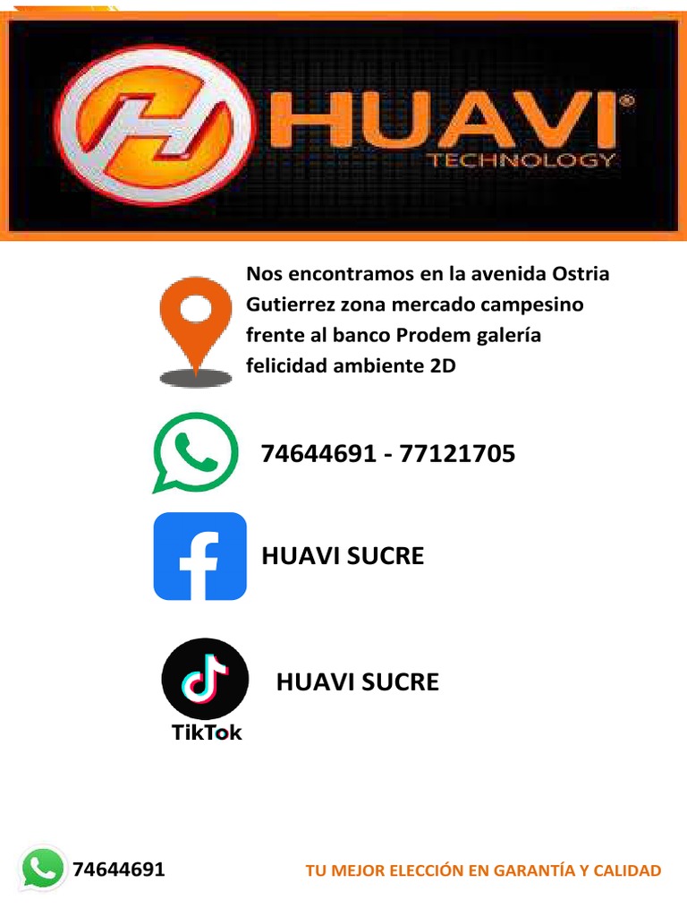 Catalogo Huavi Bolivia | PDF