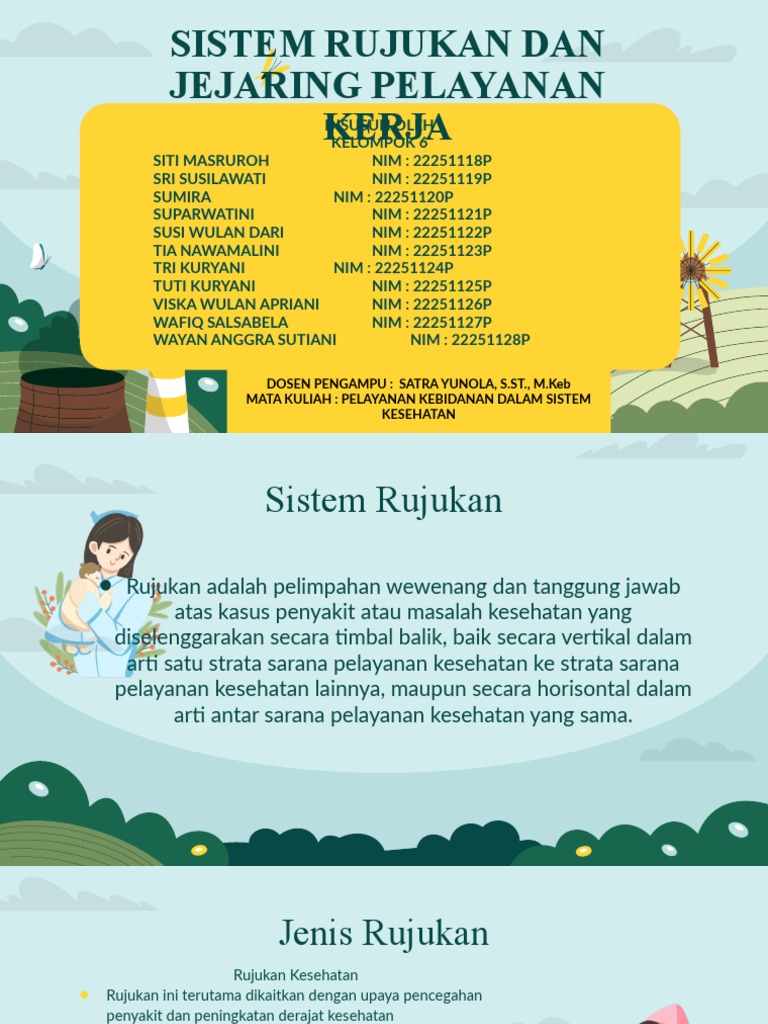Sistem Rujukan Dan Jejaring Pelayanan Kerja | PDF | Pengembangan Diri