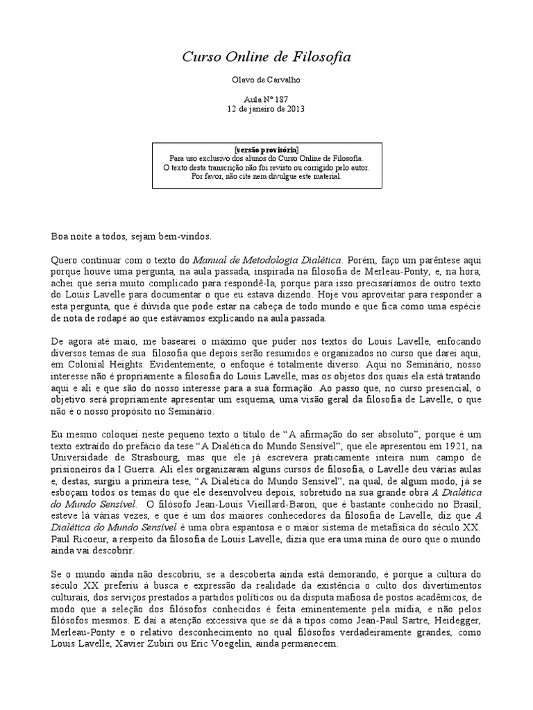Refutando o fenomenismo: A afirmação do ser absoluto na filosofia de ...