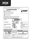 Codigos de Multas Sunat | PDF | Cheque | Gobierno