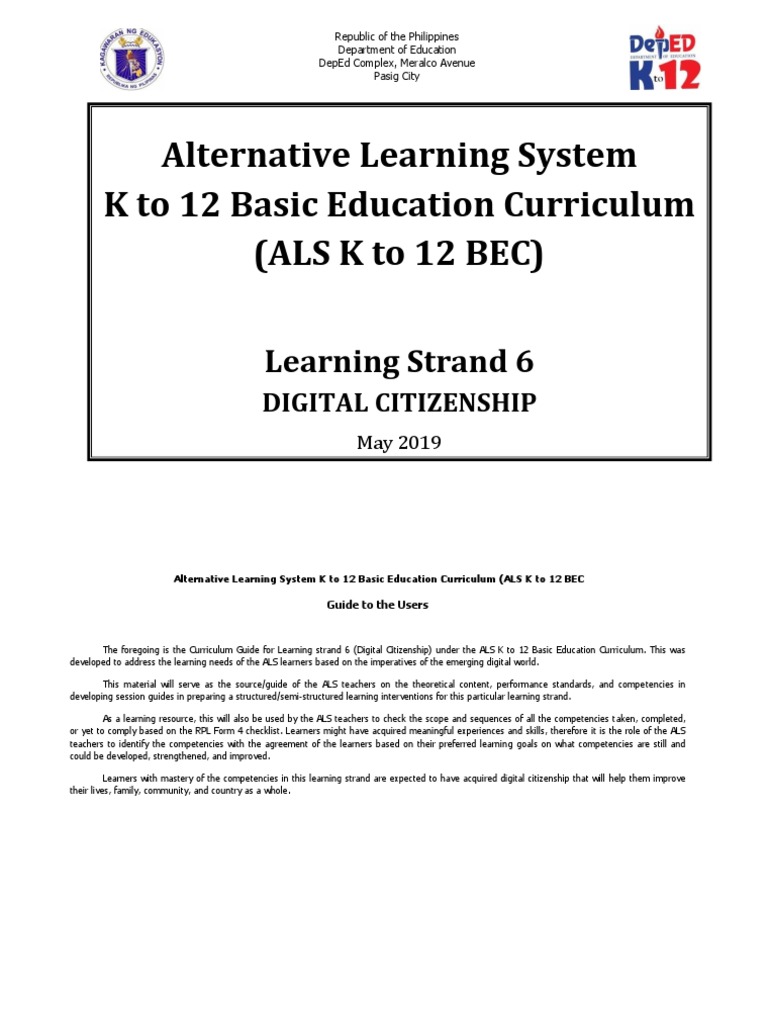 LS 6 Digital Citizenship 4 | PDF | Computer File | Spreadsheet