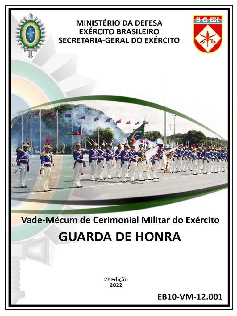 EB10-VM-12.001 - Guarda de Honra | PDF | Empresa (unidade militar ...