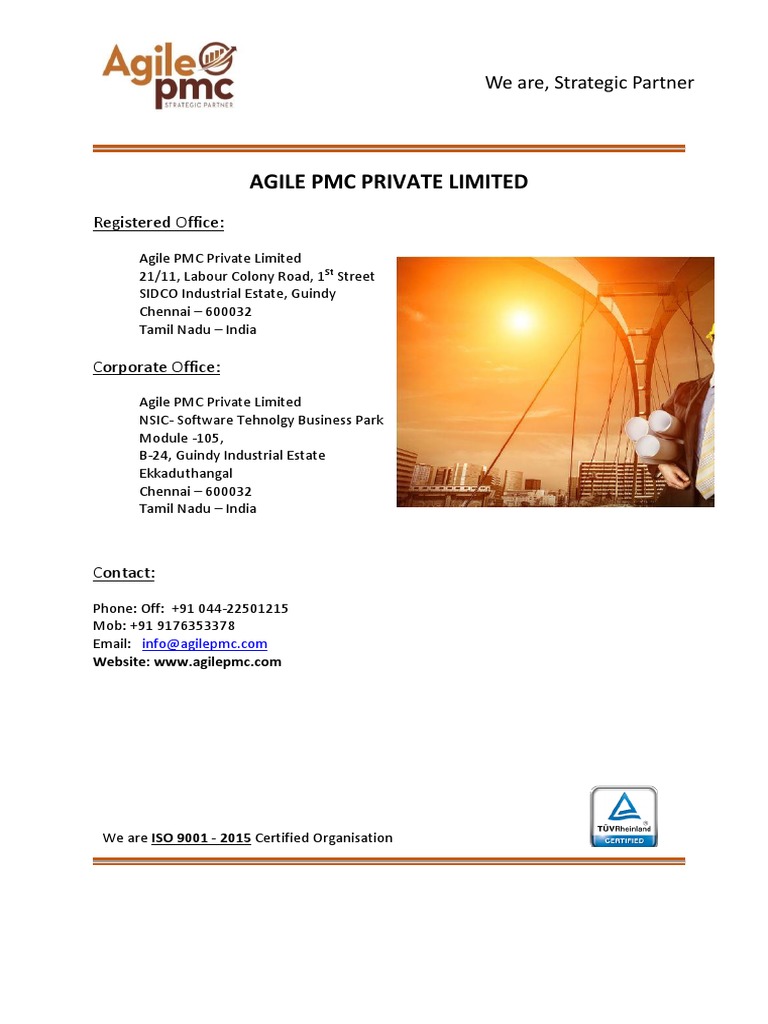 Brochure | PDF | Procurement | Engineering