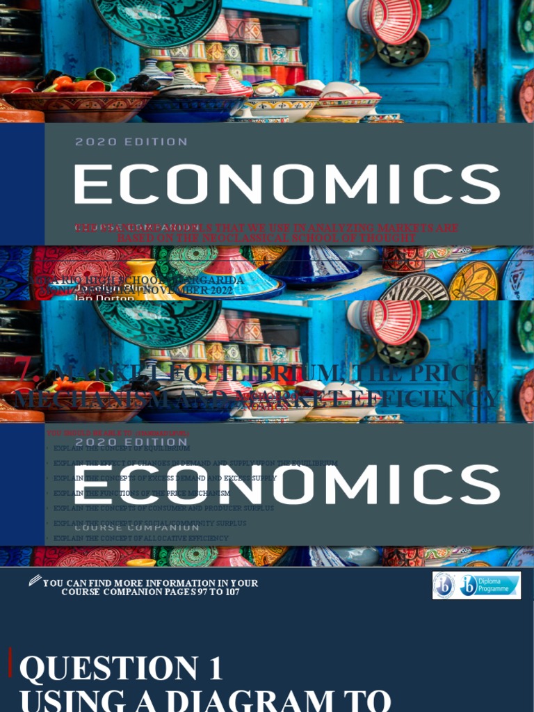 Market Equilibrium (Microeconomics) Questions | PDF | Business