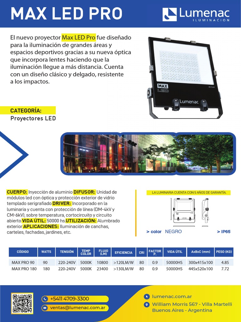 Max LED Pro | PDF