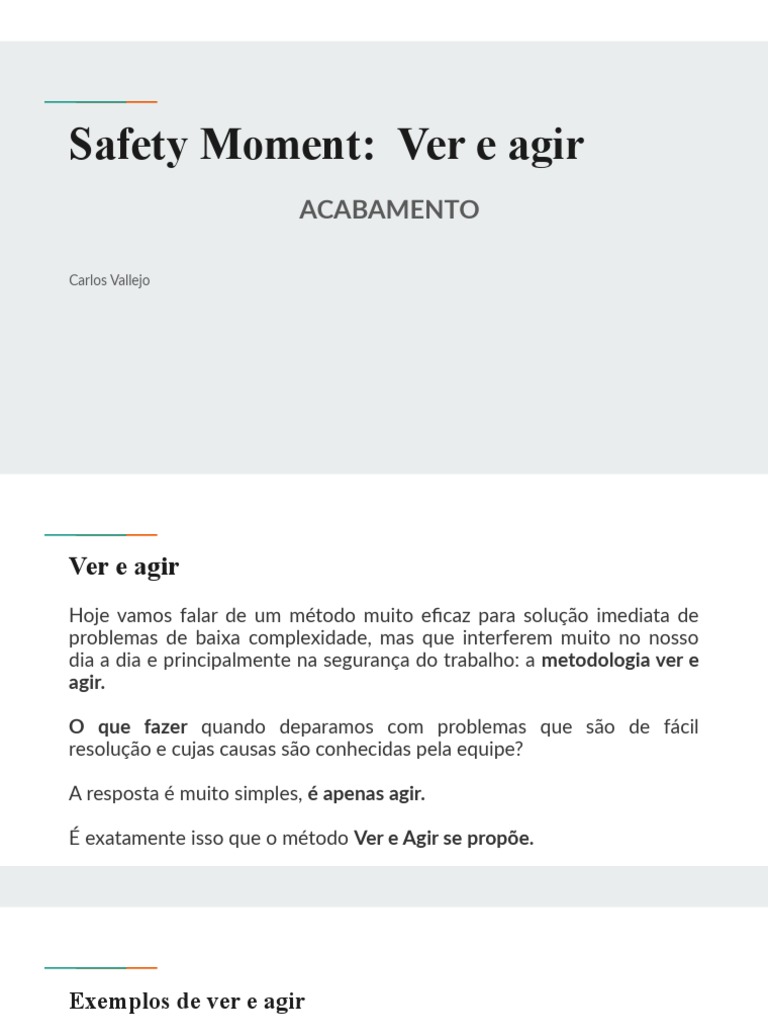 DDS Ver e Agir (R10) | PDF