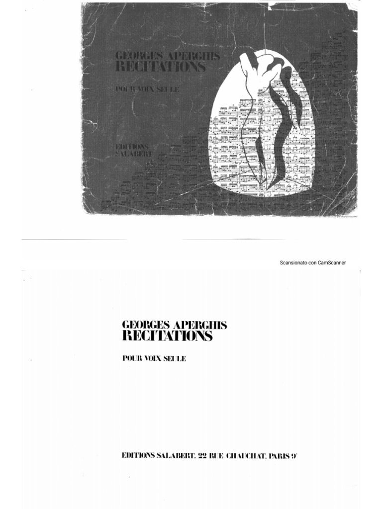 APERGHIS Recitations N 1 | PDF