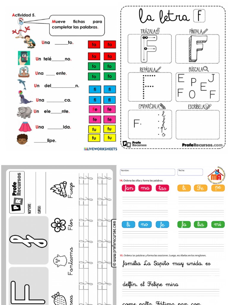 Letra F | PDF