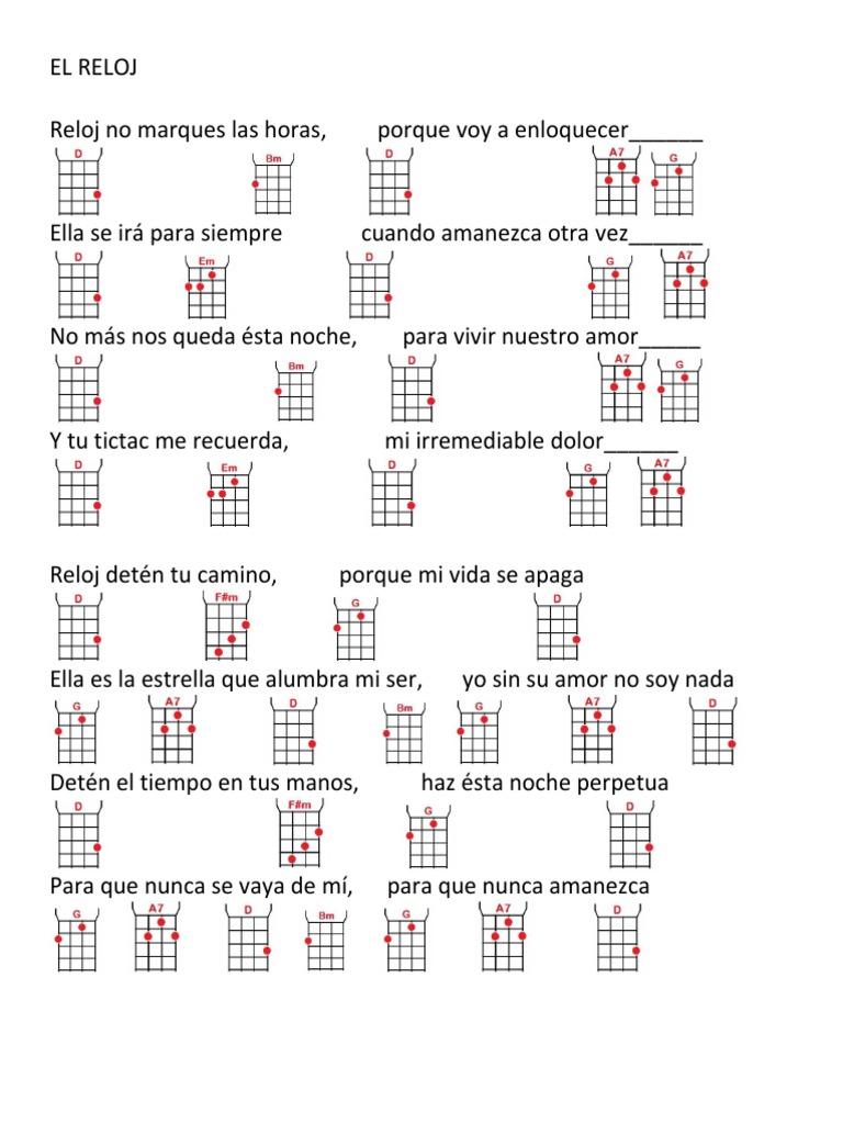 Reloj: Detén el Tiempo del Amor | PDF | Poesía