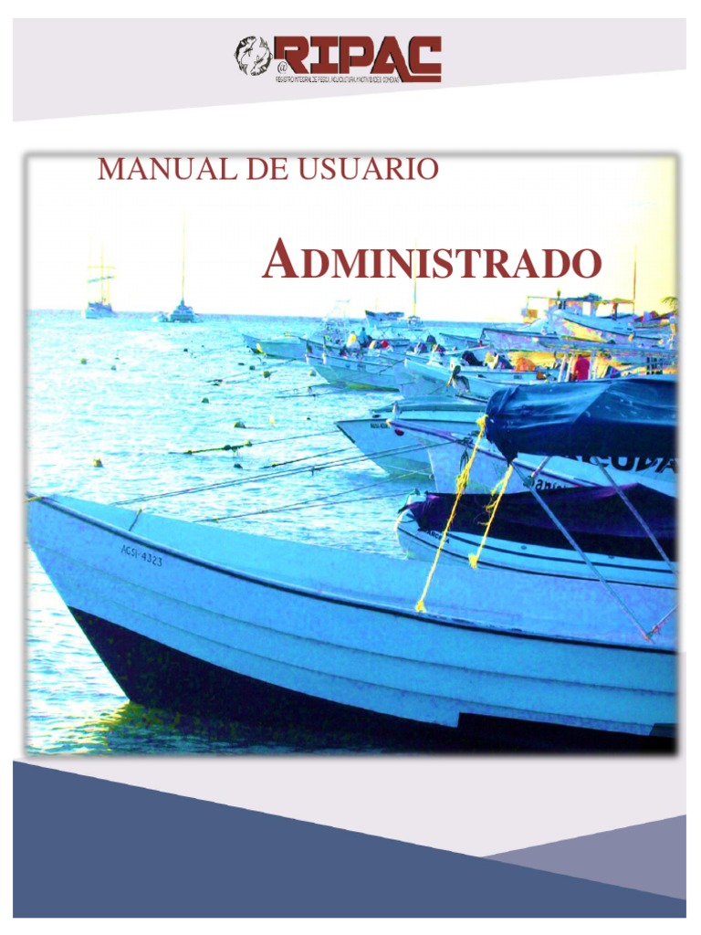 Manual Ripac Administrado Registro | PDF | Contraseña | Usuario ...