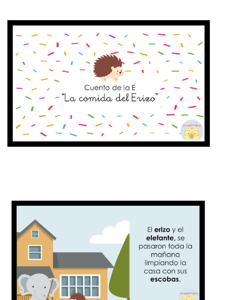 Cuento Vocal e | PDF