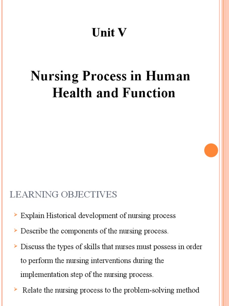 Nursing Process Overview and Components | PDF | Medical Diagnosis | Nursing