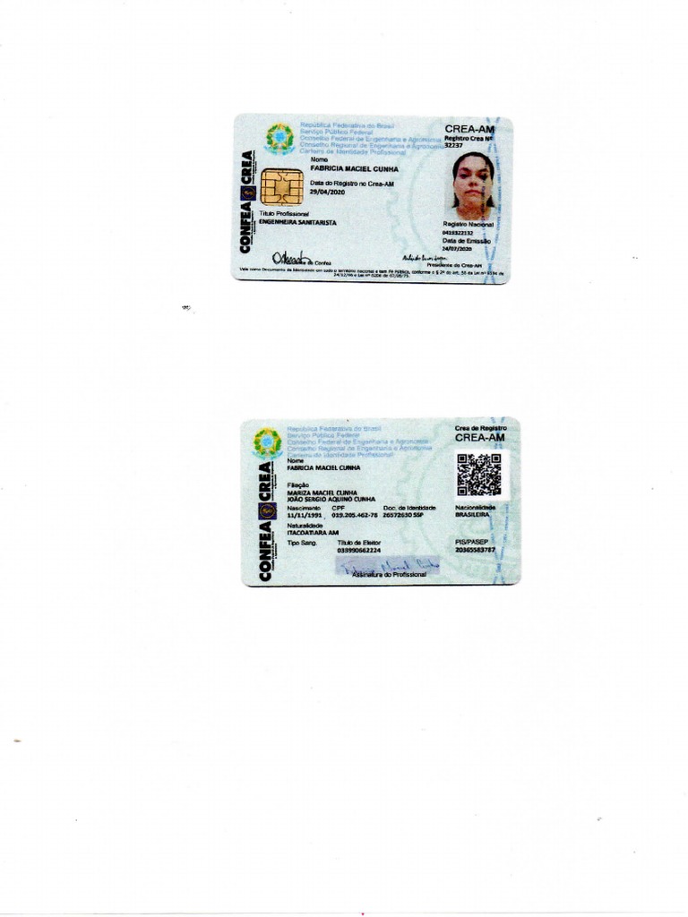 Registro CREA-AM | PDF