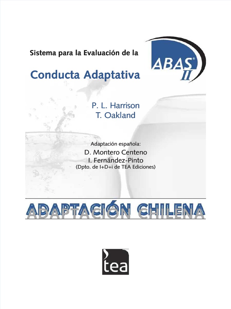 ABAS II Manual 2020 Adaptacion Chilena | PDF
