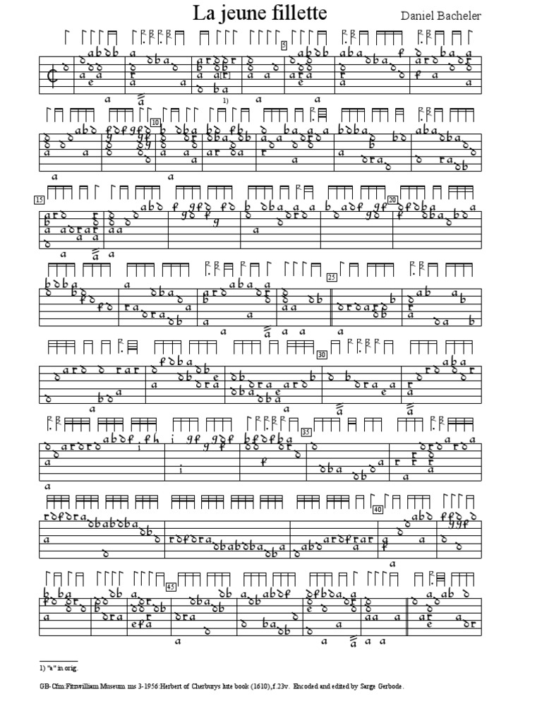 La Jeune Fillette | PDF