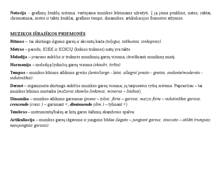 9 Tokai, Muzikos Israiskos Priemones (1) 2 | PDF