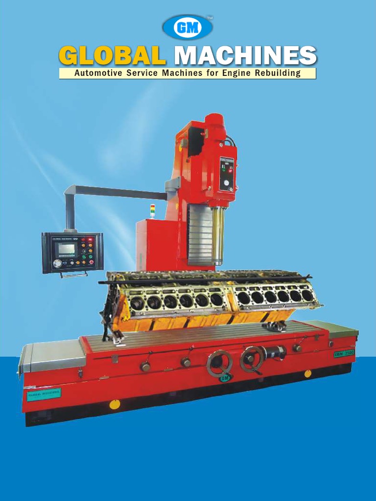 Global Machines Catalogue PDF Format | PDF | Grinding (Abrasive Cutting) | Manufactured Goods