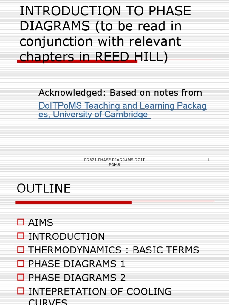INTRODUCTION TO PHASE DIAGRAMSdoit | PDF | Phase (Matter) | Phase Diagram