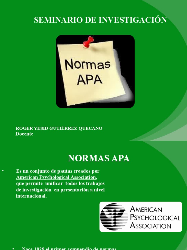Normas APA | Descargar gratis PDF | Estilo apa | Comunicación escrita