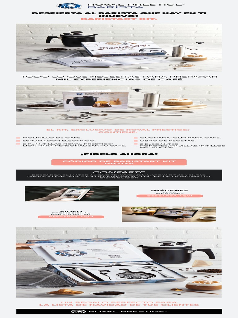 Eblast - Lanzamiento Barista Kit - Art | PDF