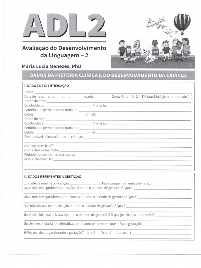 Adl 2 História Clinica | PDF