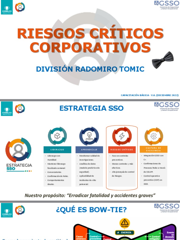 Gestión de Riesgos Críticos en Codelco | PDF | Neumática