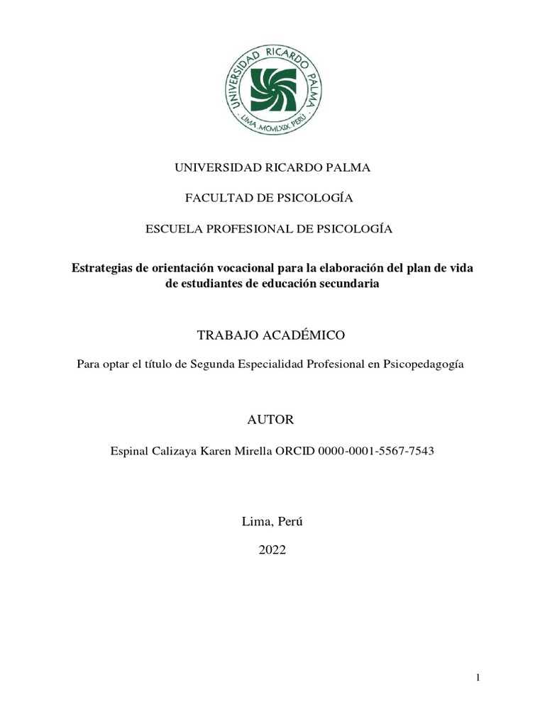 T030 - 71814924 - S Espinal Calilzaya, Karen Mirella | PDF ...