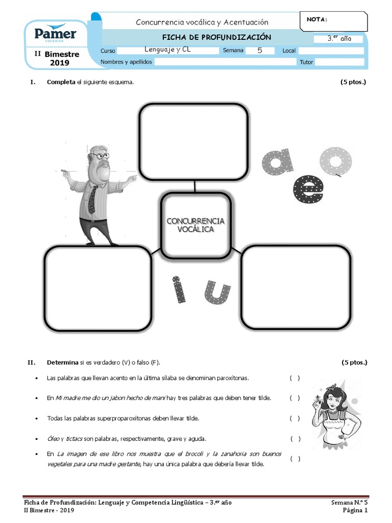 Acentuación y Tilde en Palabras | PDF | Lingüística