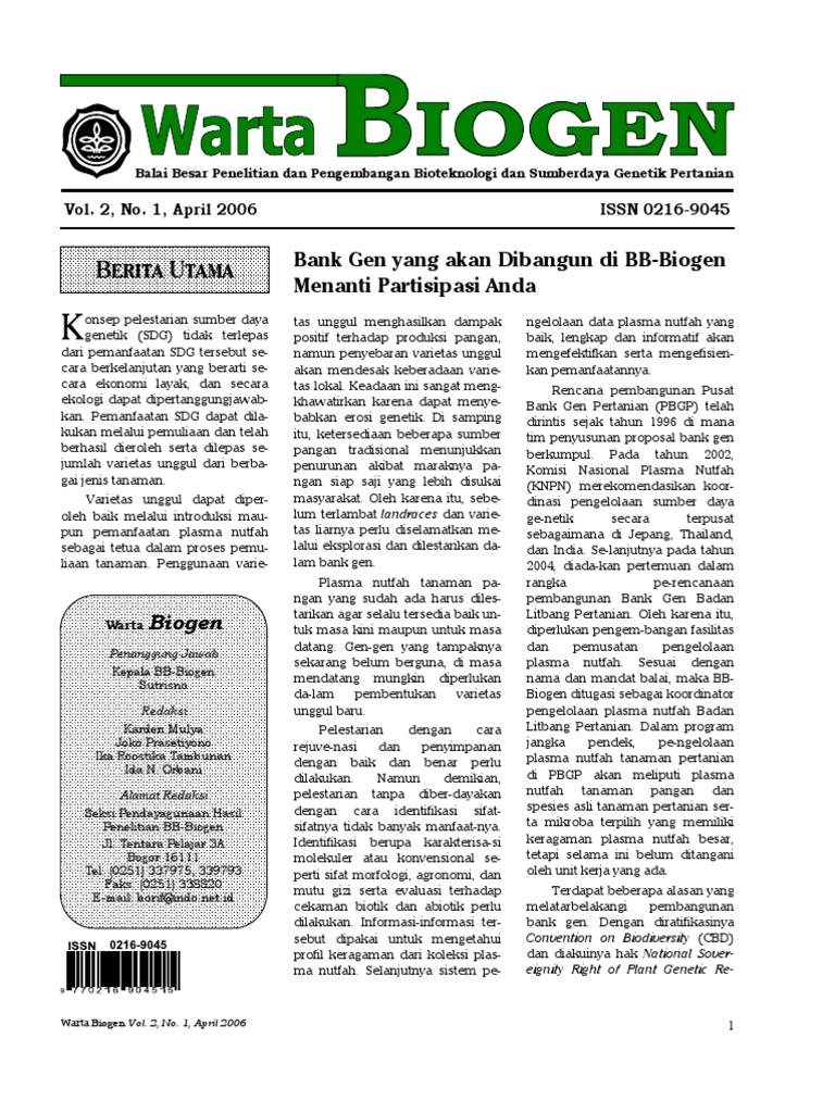 Warta Biogen 2-1 2006 | PDF