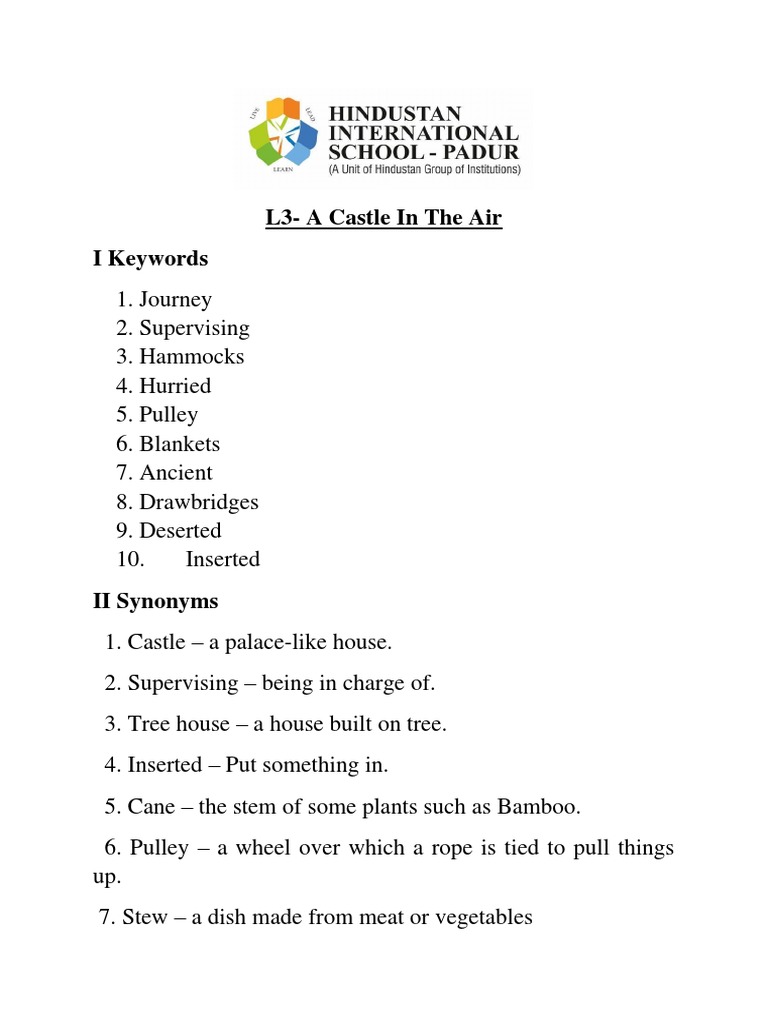 A Castle in The Air | PDF