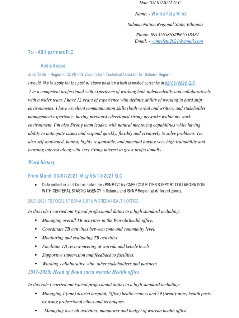 Abh Partners Sidama | PDF | Wash | Public Health