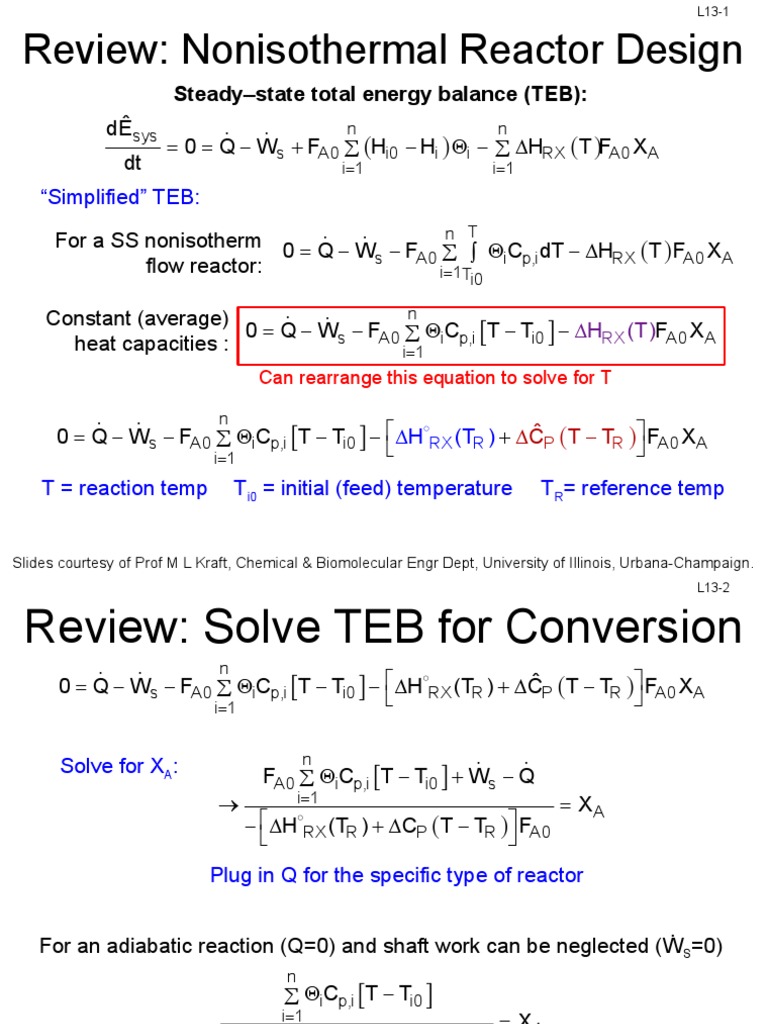 L3 Equilibrium Conversion | PDF | Chemical Reactor | Chemical Equilibrium
