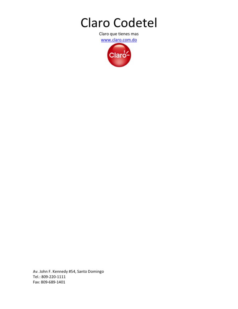 Hoja Timbrada de Claro | PDF