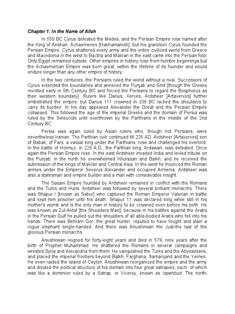 Muslim Conquest of Persia | PDF | Umar | Achaemenid Empire